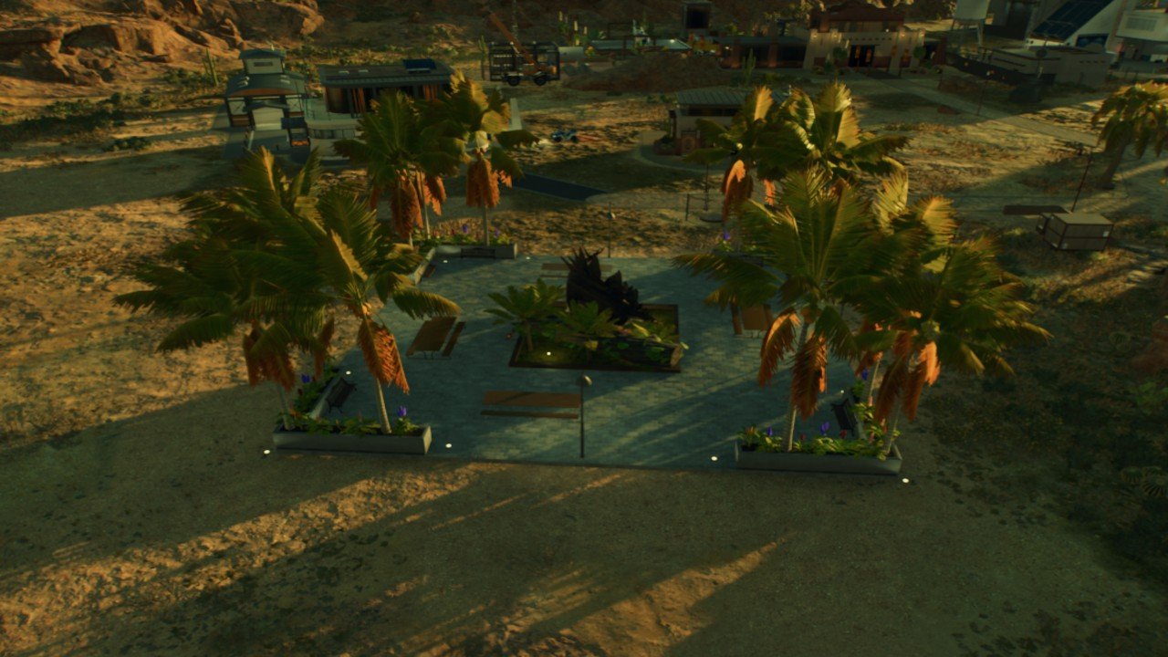 Steg Sitting Area - Workshop - Jurassic World Evolution 3