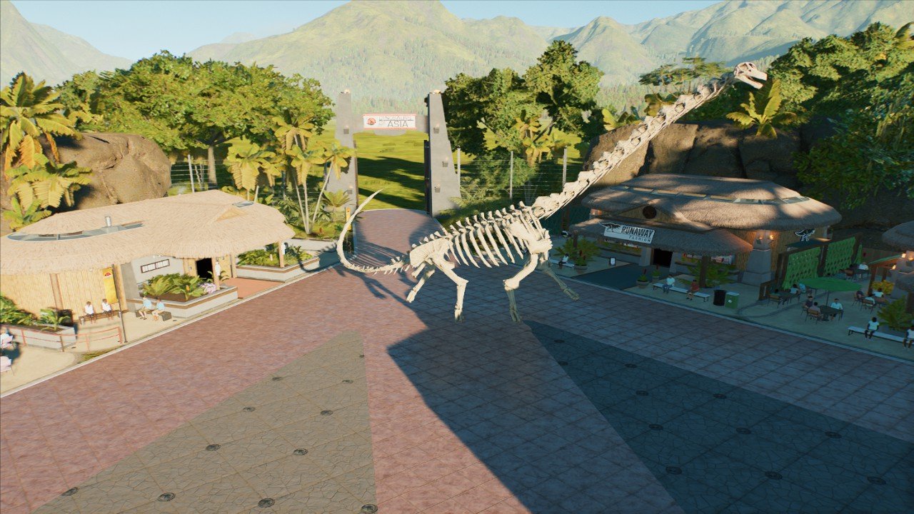 Titanosaur Skeleton - Workshop - Jurassic World Evolution 3