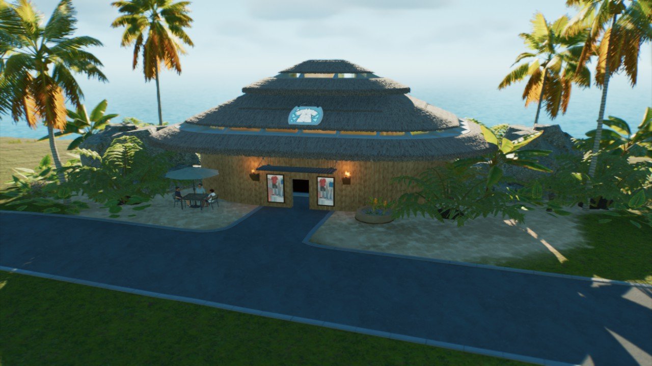 Hut Style Clothing Shop (JP ) - Workshop - Jurassic World Evolution 3
