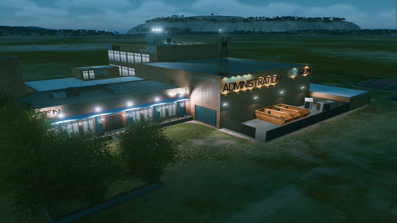 InGen Embryonics Administration Set - Workshop - Jurassic World Evolution 3