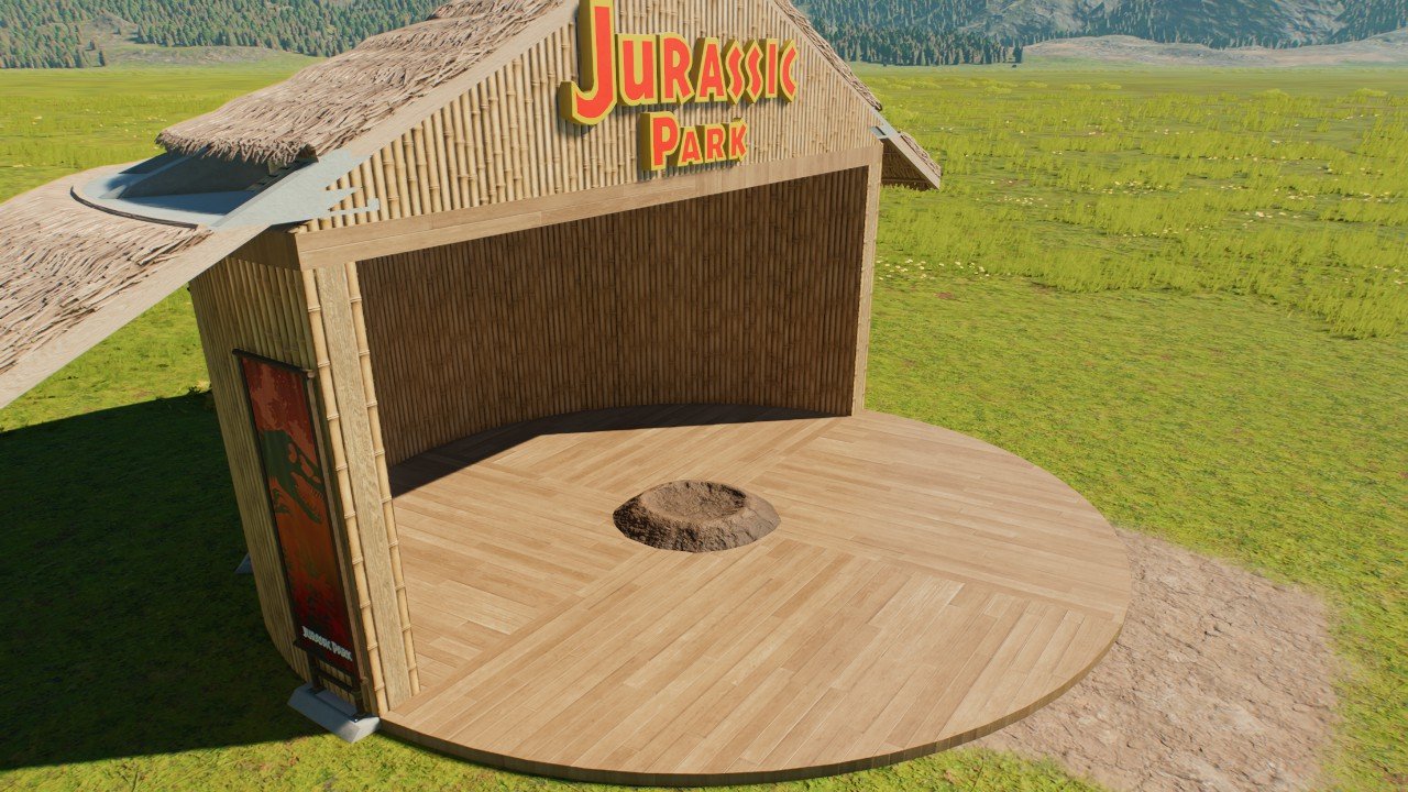 Medium Jurassic Park themed nest - Workshop - Jurassic World Evolution 3