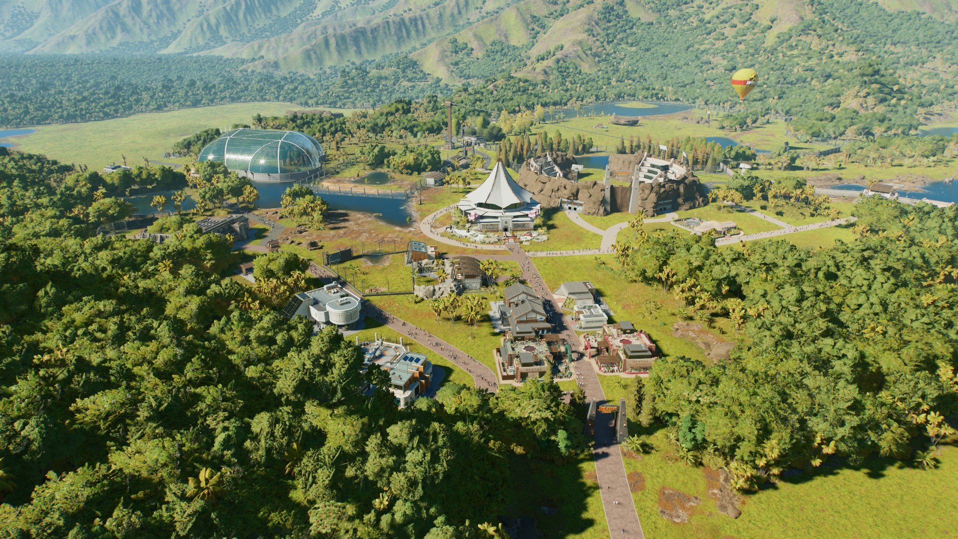 5 Star 1993 Map with tons of attractions - Workshop - Jurassic World ...