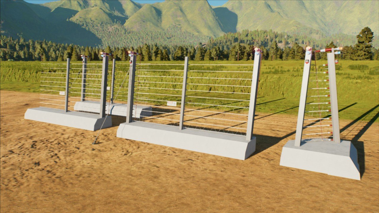 Jurassic Park Perimeter Fence - Workshop - Jurassic World Evolution 3