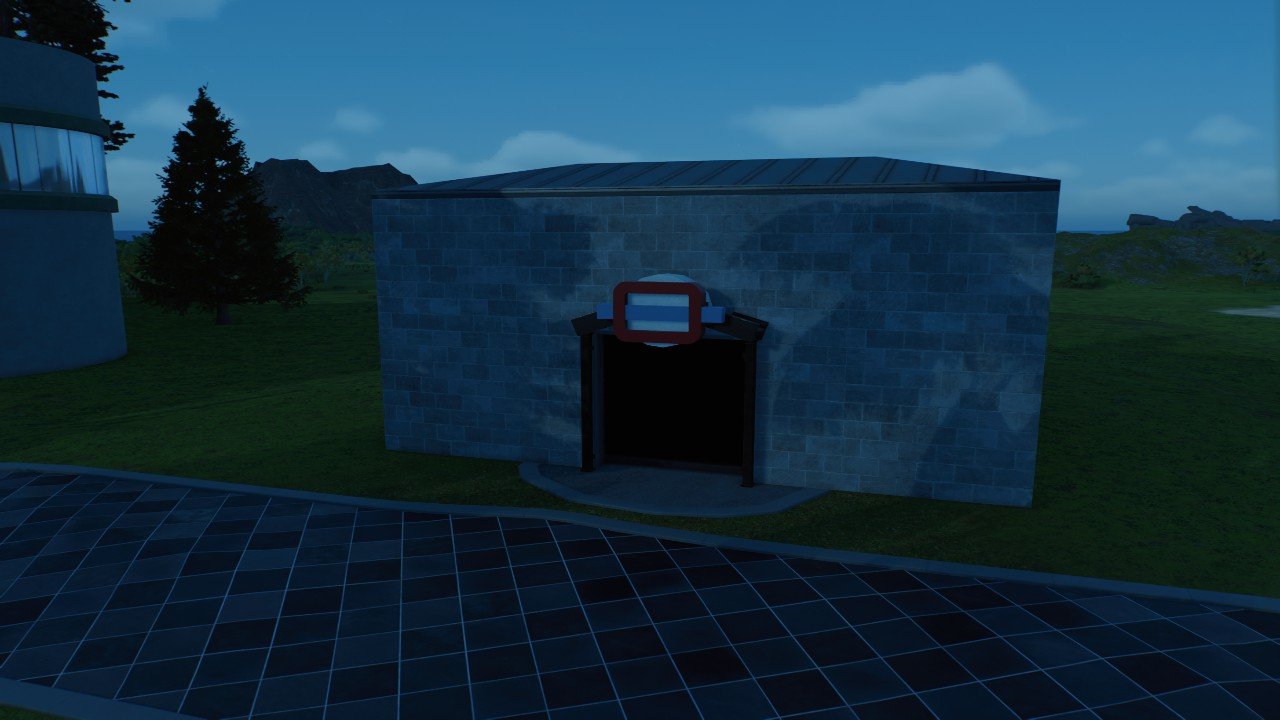 Simple London underground hyperloop station - Jurassic World Evolution 3 creation - Frontier ...