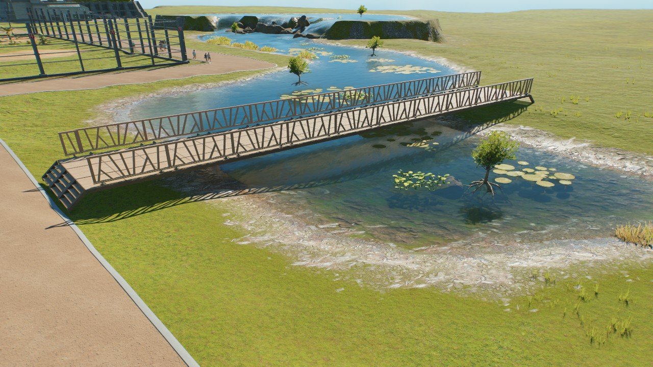 Koi pond bridge - Workshop - Jurassic World Evolution 3