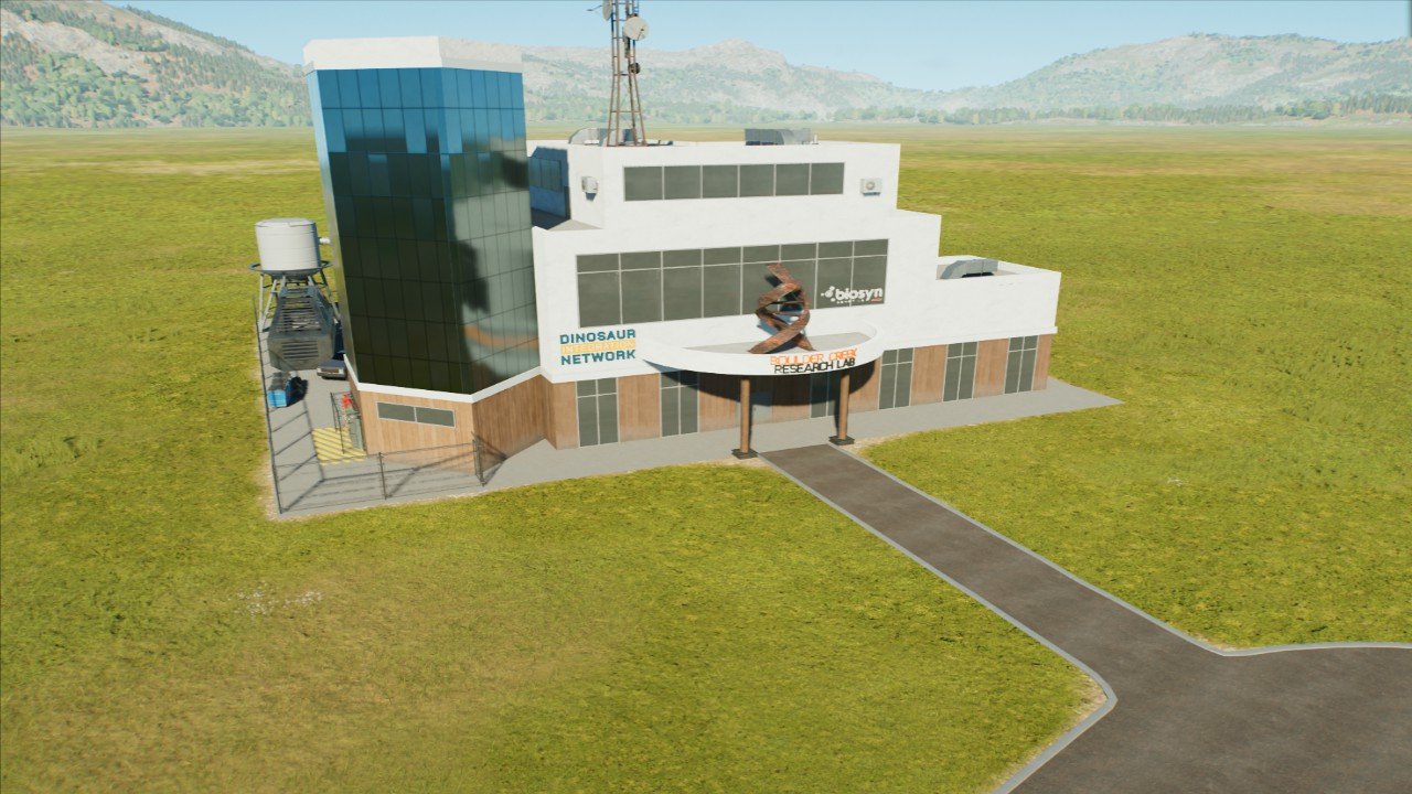 Modern Research Lab - Workshop - Jurassic World Evolution 3