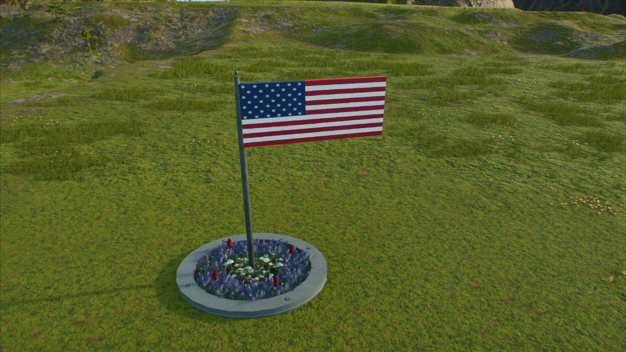 American Flag - Workshop - Jurassic World Evolution 3