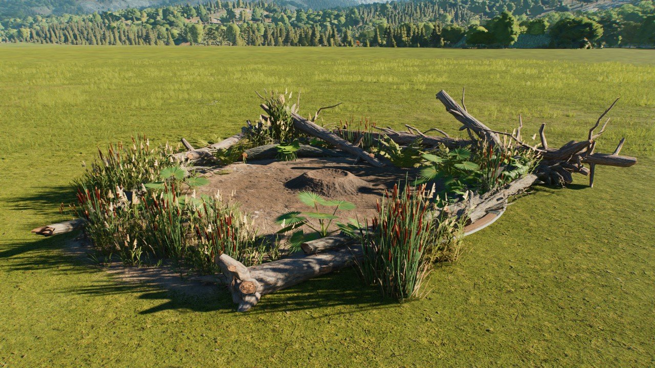 Swamp nest large - Workshop - Jurassic World Evolution 3