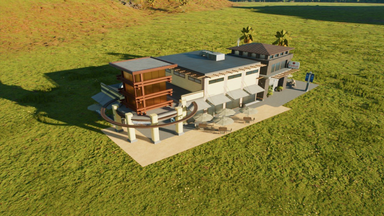 MainStreet Building (Left Side) - Jurassic World Evolution 3 mod ...