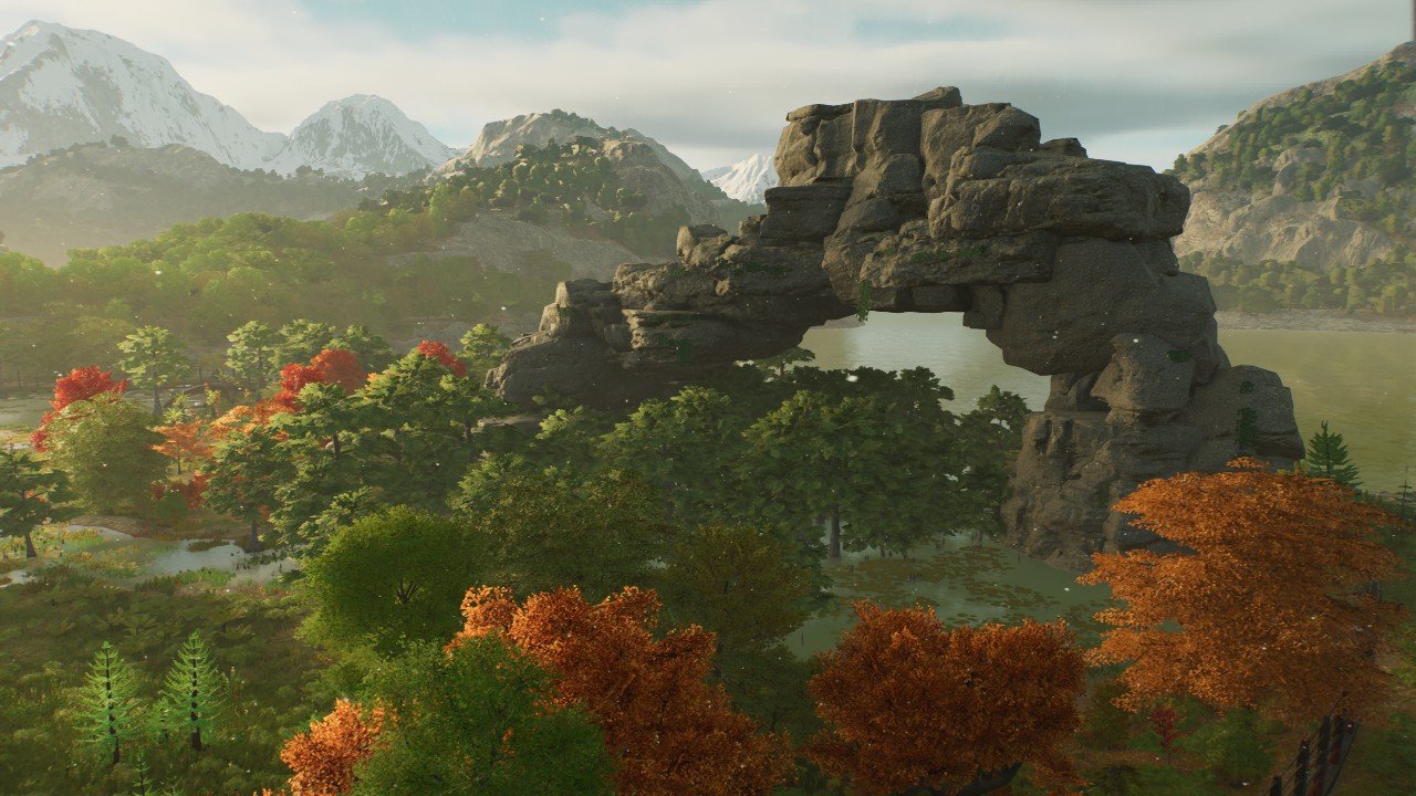 Huge stone arch - Workshop - Jurassic World Evolution 3