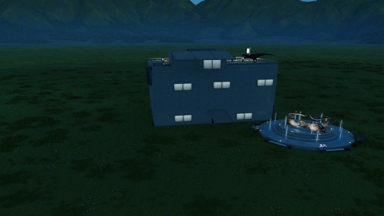 Random hotel build - Workshop - Jurassic World Evolution 3