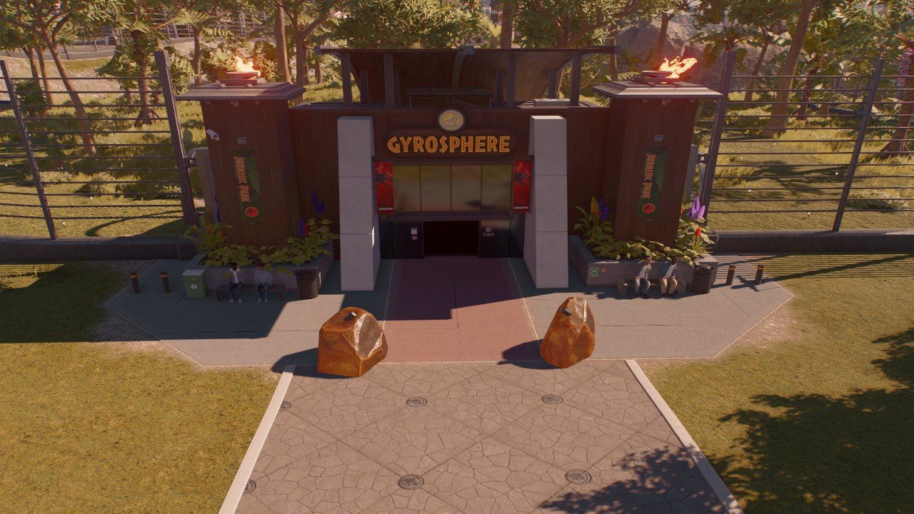 Jurassic Park Themed Gyrosphere Ride - Workshop - Jurassic World ...