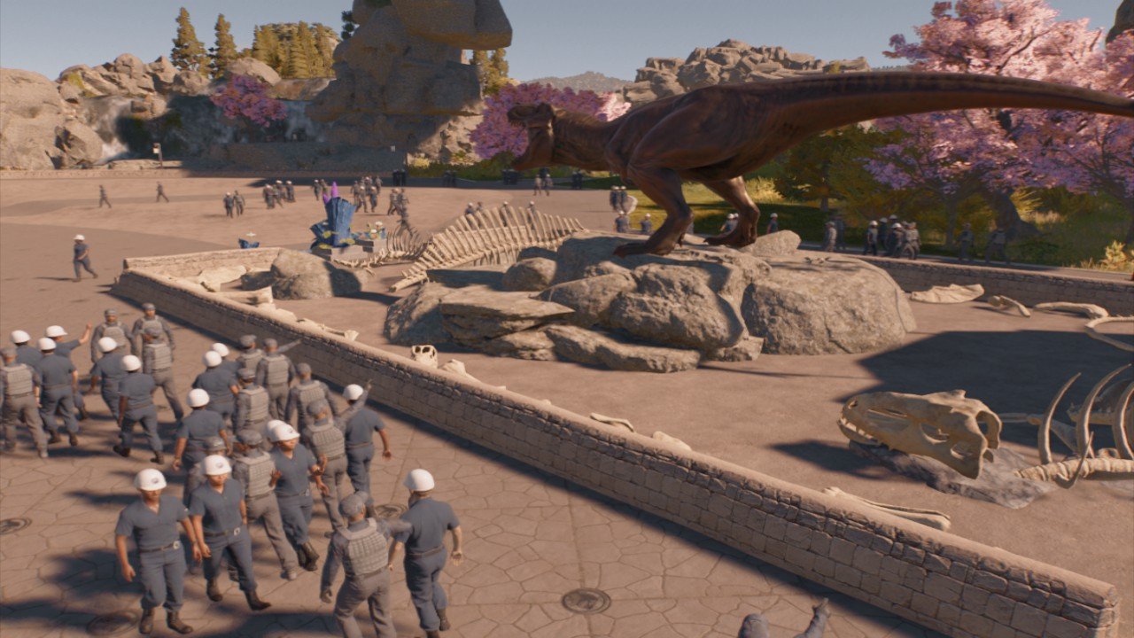 bone-covered building entry-piece - Workshop - Jurassic World Evolution 3