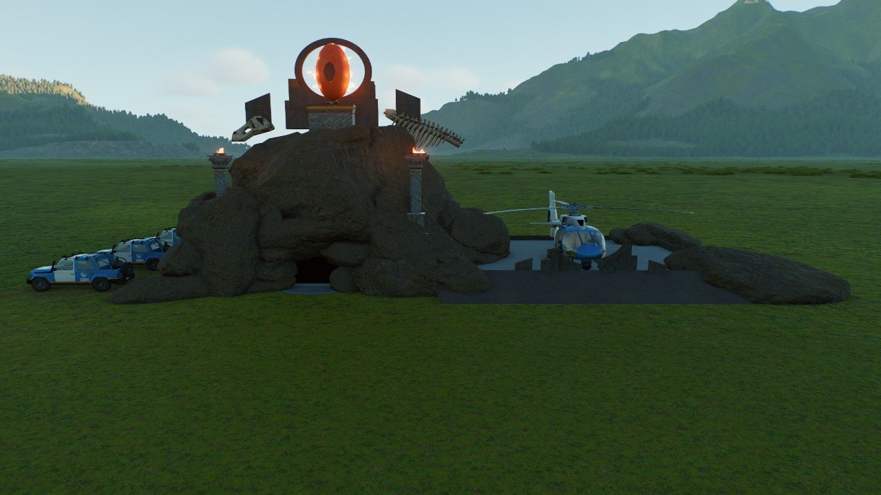 Eye of fire Response Facility - Workshop - Jurassic World Evolution 3