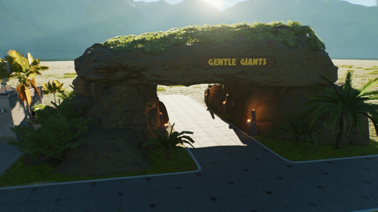 Rock Arch Walkway - Workshop - Jurassic World Evolution 3