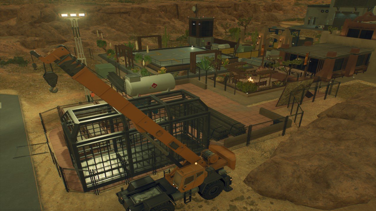 Storage site with Dino cage and crane - Workshop - Jurassic World ...