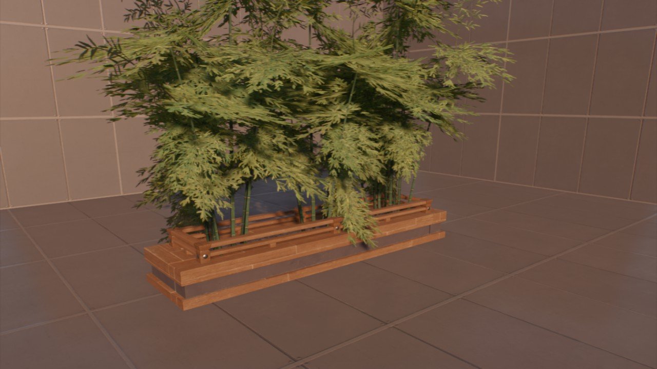 Asia Bamboo Planter Bed - Workshop - Jurassic World Evolution 3