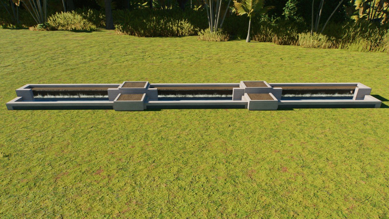 Small Fountain with Planters - Workshop - Jurassic World Evolution 3