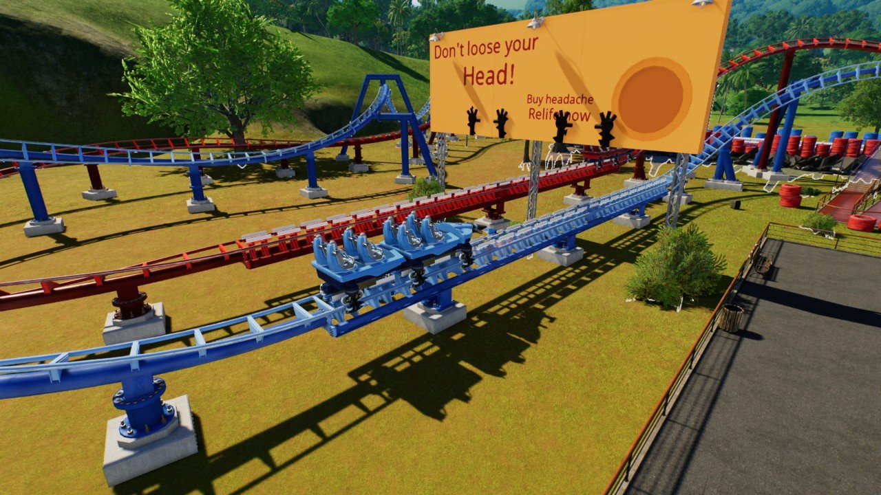 Deuling nanas - Planet Coaster 2 mod - Frontier Workshop