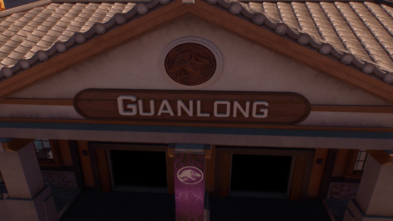 Guanlong sign - Workshop - Jurassic World Evolution 3
