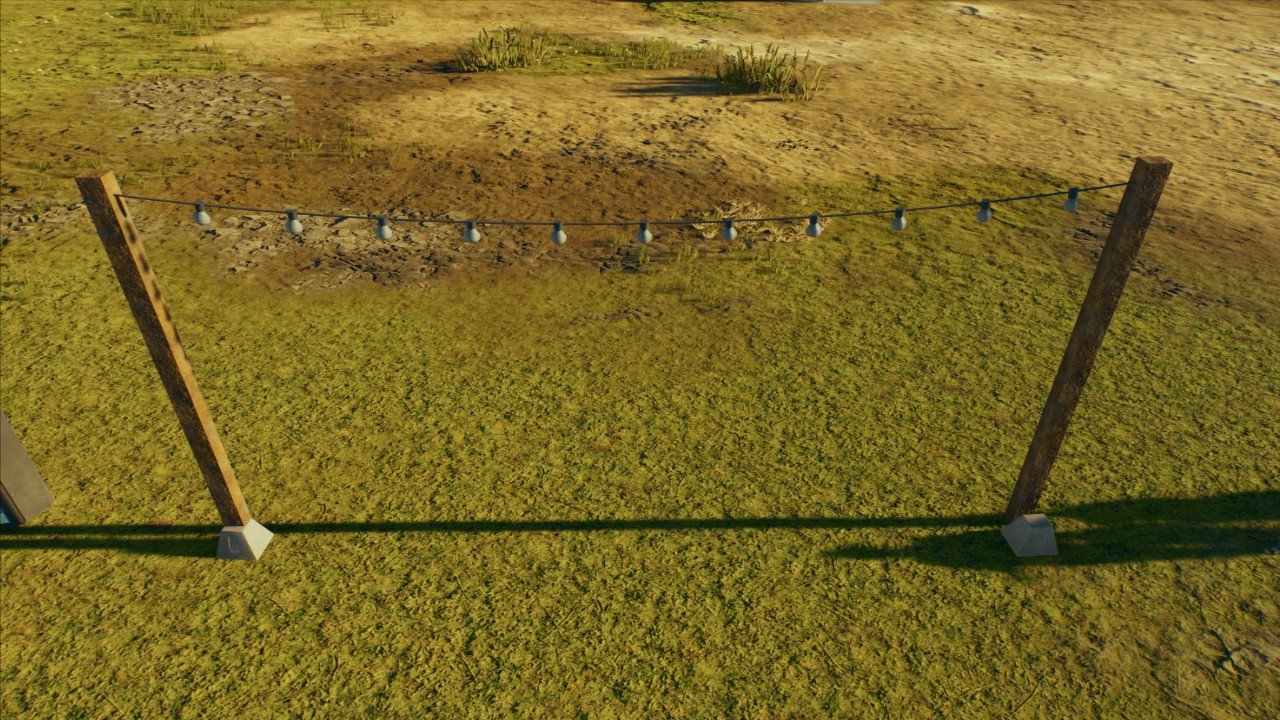 string of lights - Workshop - Jurassic World Evolution 3