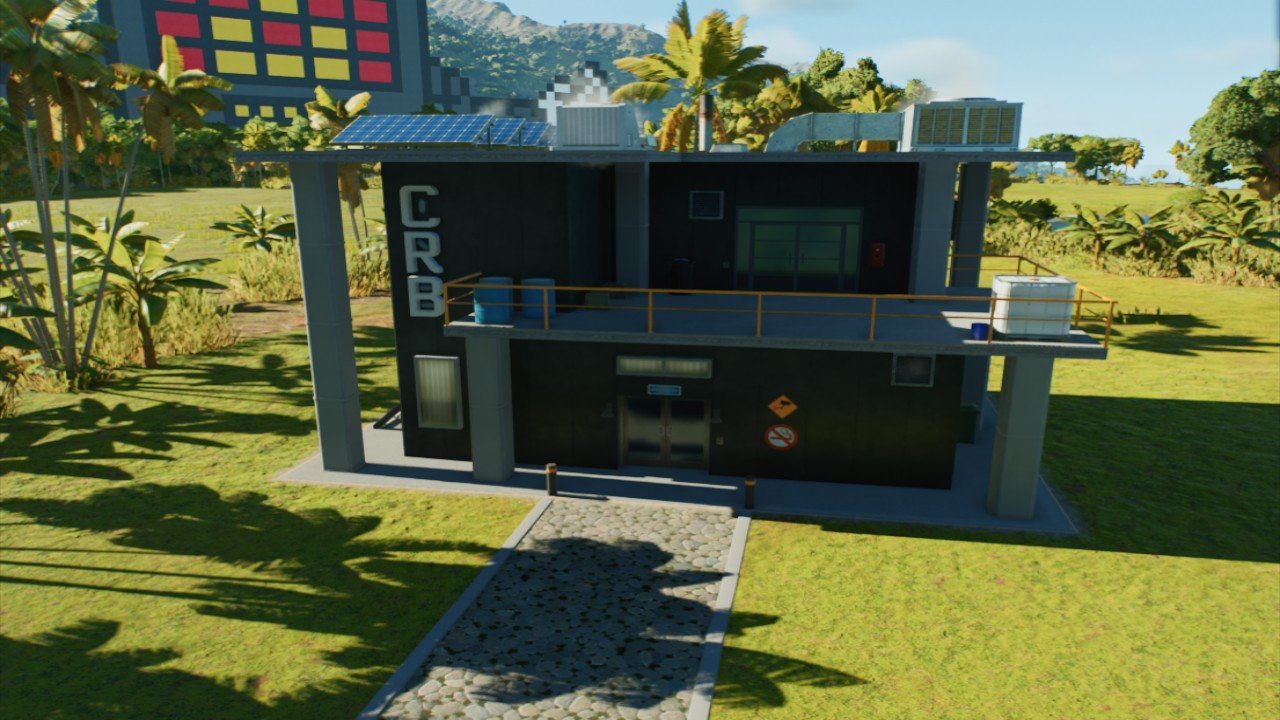 High security Hyperloop station - Workshop - Jurassic World Evolution 3