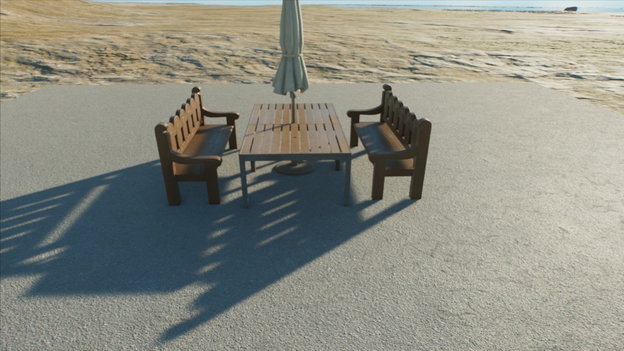 Outdoor seating area module - Workshop - Jurassic World Evolution 3