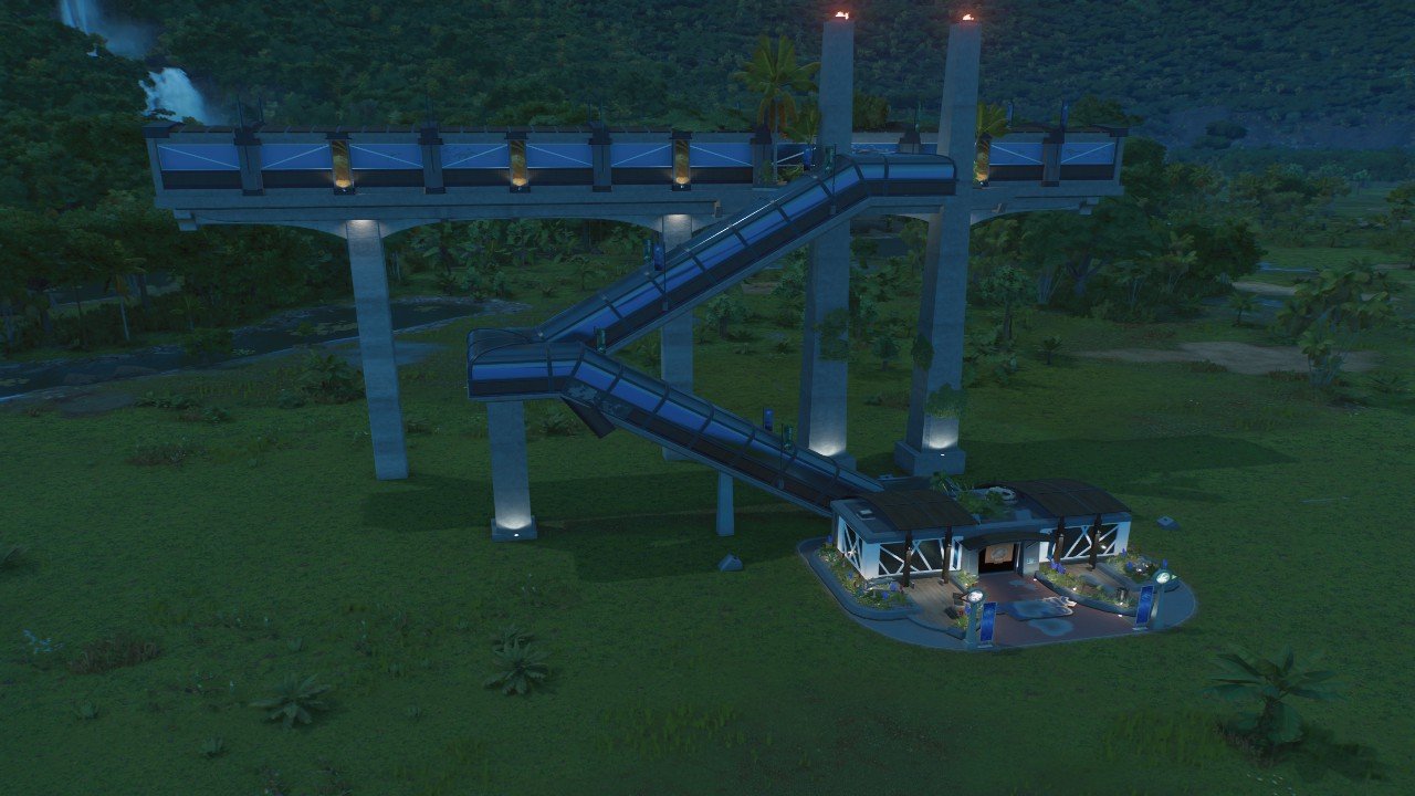 Abondend Monorail Station - Workshop - Jurassic World Evolution 3