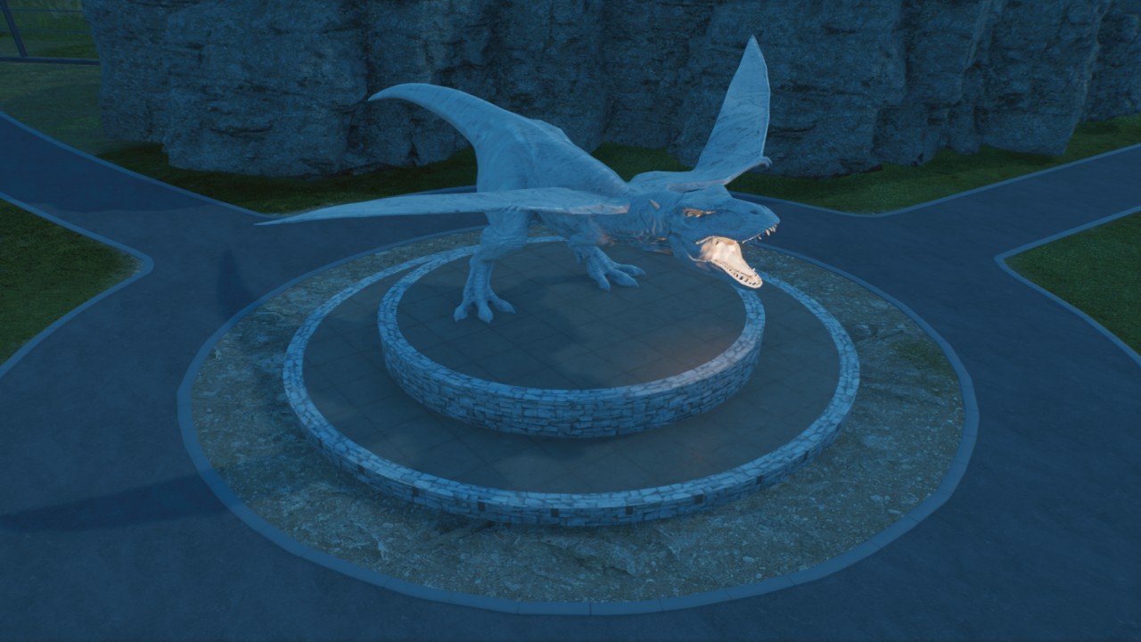Dragon Statue - Workshop - Jurassic World Evolution 3