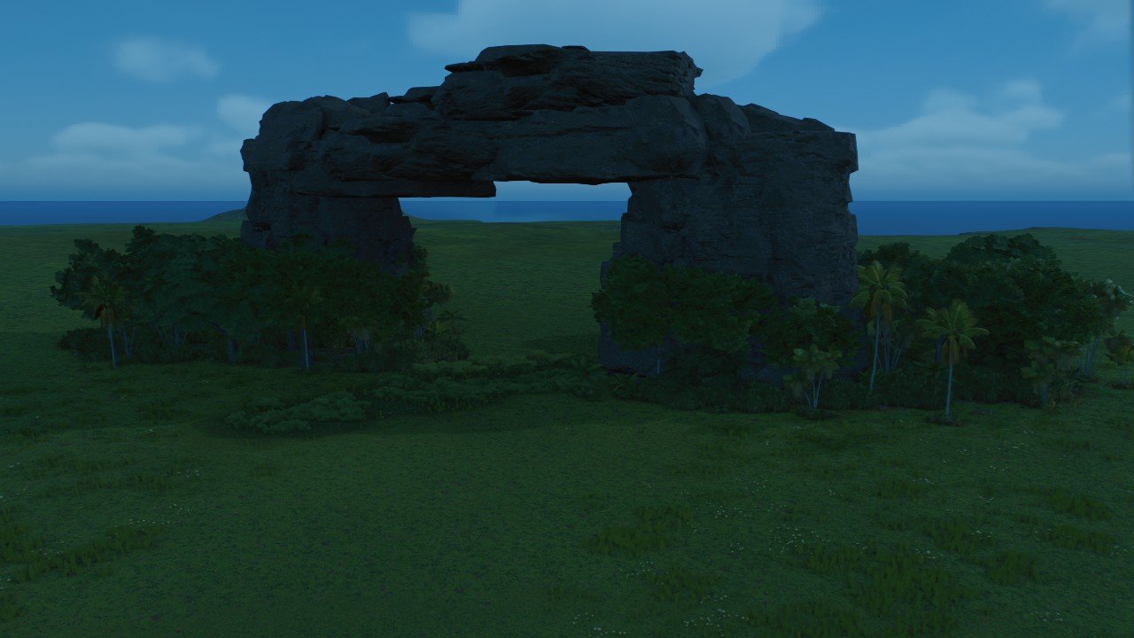 Stone arch (LARGE) - Workshop - Jurassic World Evolution 3