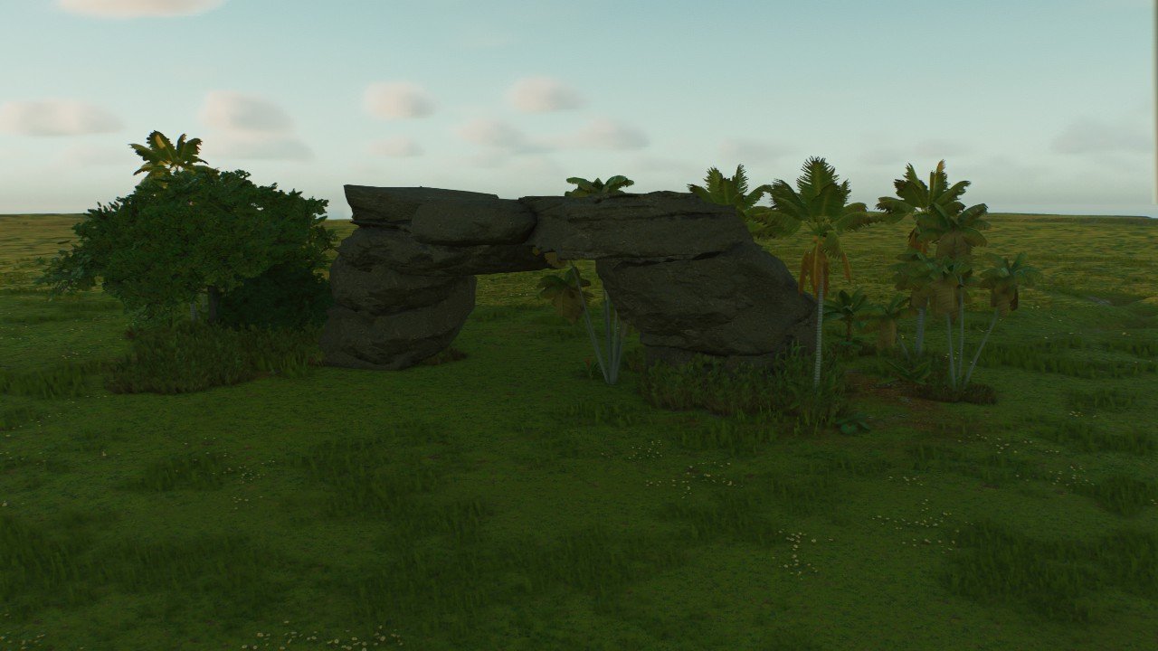 Stone arch (SMALL) - Workshop - Jurassic World Evolution 3