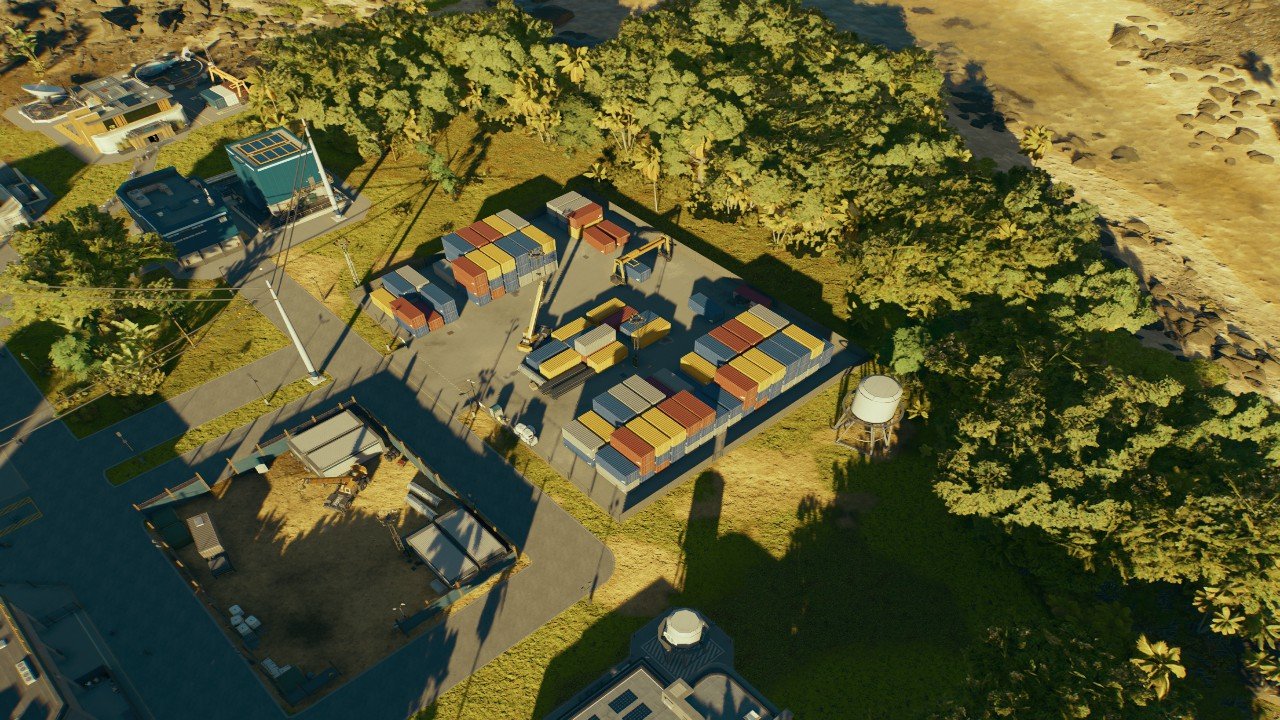 Container yard - 창작마당 - 쥬라기 월드 에볼루션 3