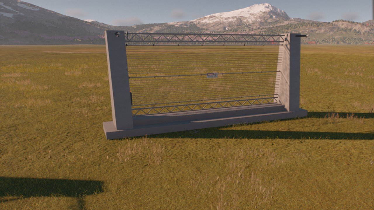 Jurassic Park - High Security Fence - Workshop - Jurassic World Evolution 3