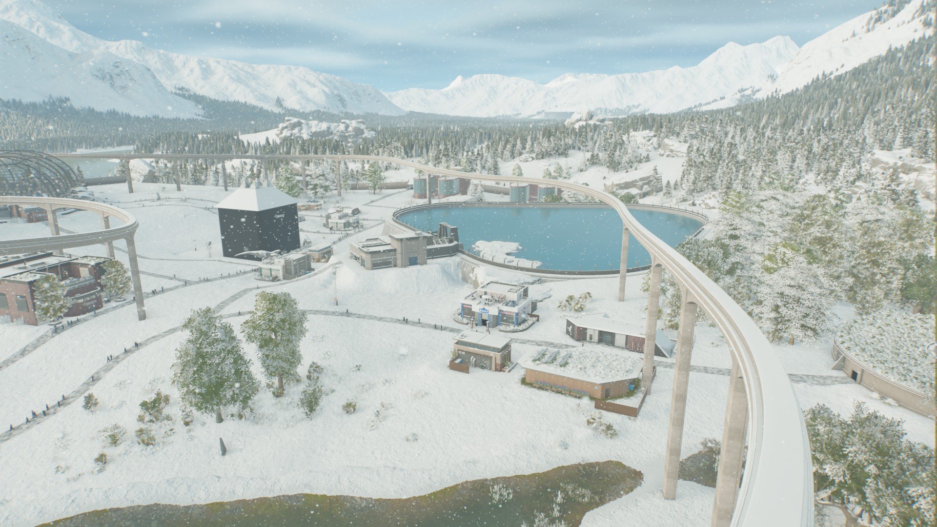 Santuario Biosyn - Jurassic World Evolution 3 mod - Frontier Workshop