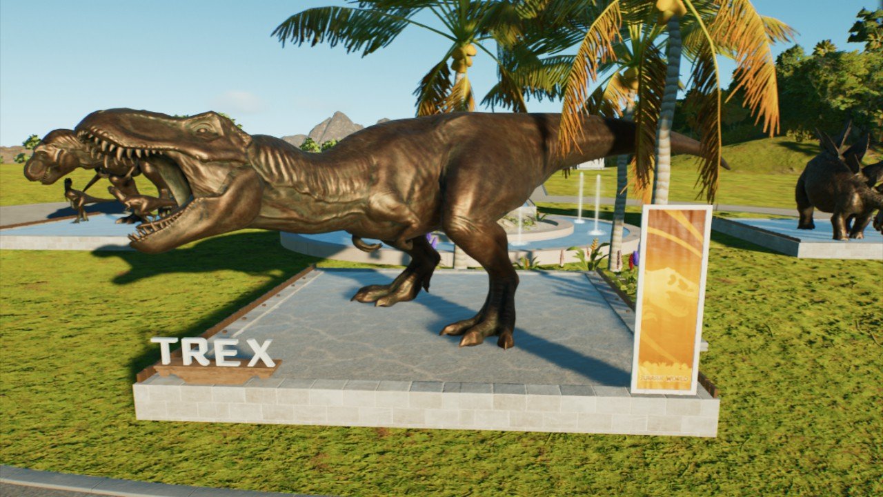 T-Rex Stand - 创意工坊 - 《侏罗纪世界：进化 3》