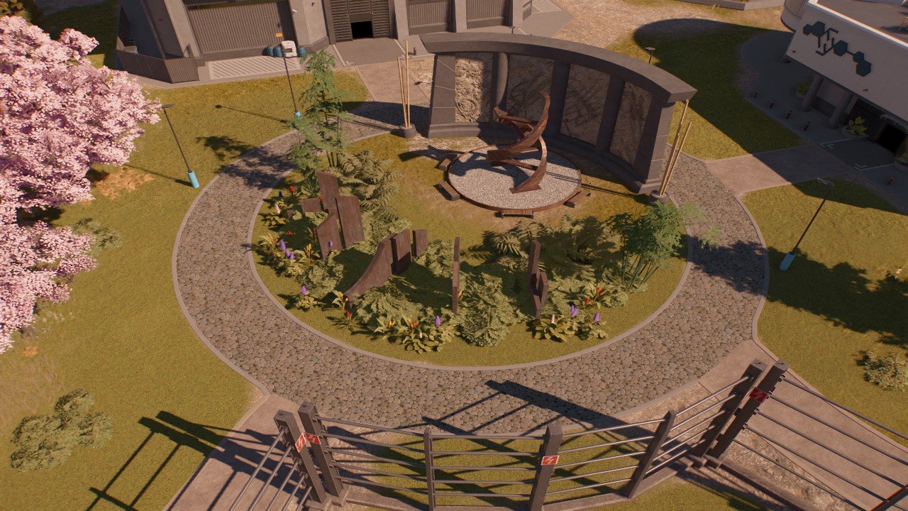 Deco - Jurassic World Evolution 3 mod - Frontier Workshop