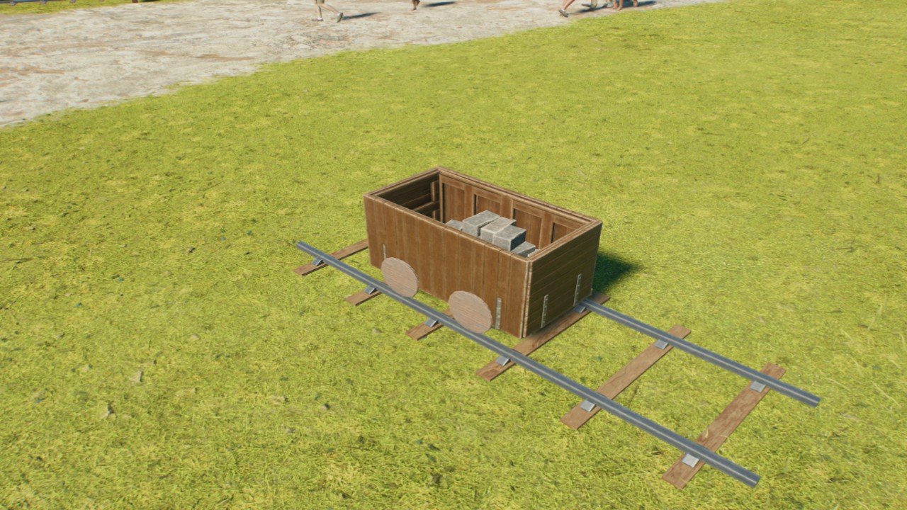 Mine cart - Workshop - Jurassic World Evolution 3