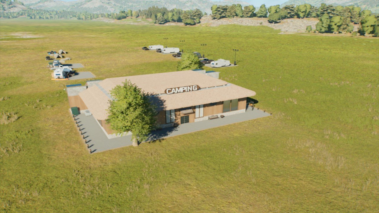 Enclosure Campground Hotel - Jurassic World Evolution 3 creation ...