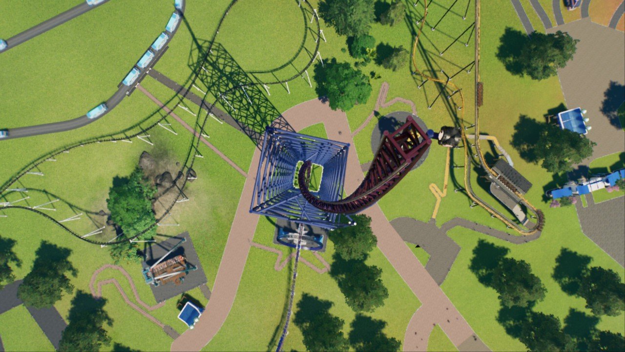Modified strata shuttle coaster - Workshop - Planet Coaster 2