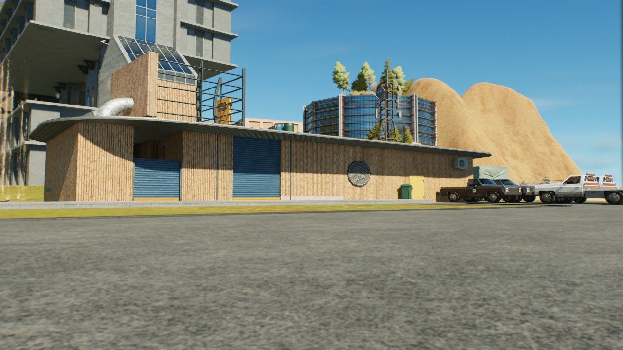 Hawaiian maintenance facility - Workshop - Jurassic World Evolution 3