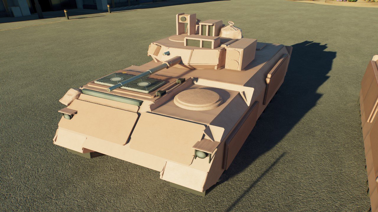 M2A3 Bradley (Missiles Down) - Workshop - Jurassic World Evolution 3