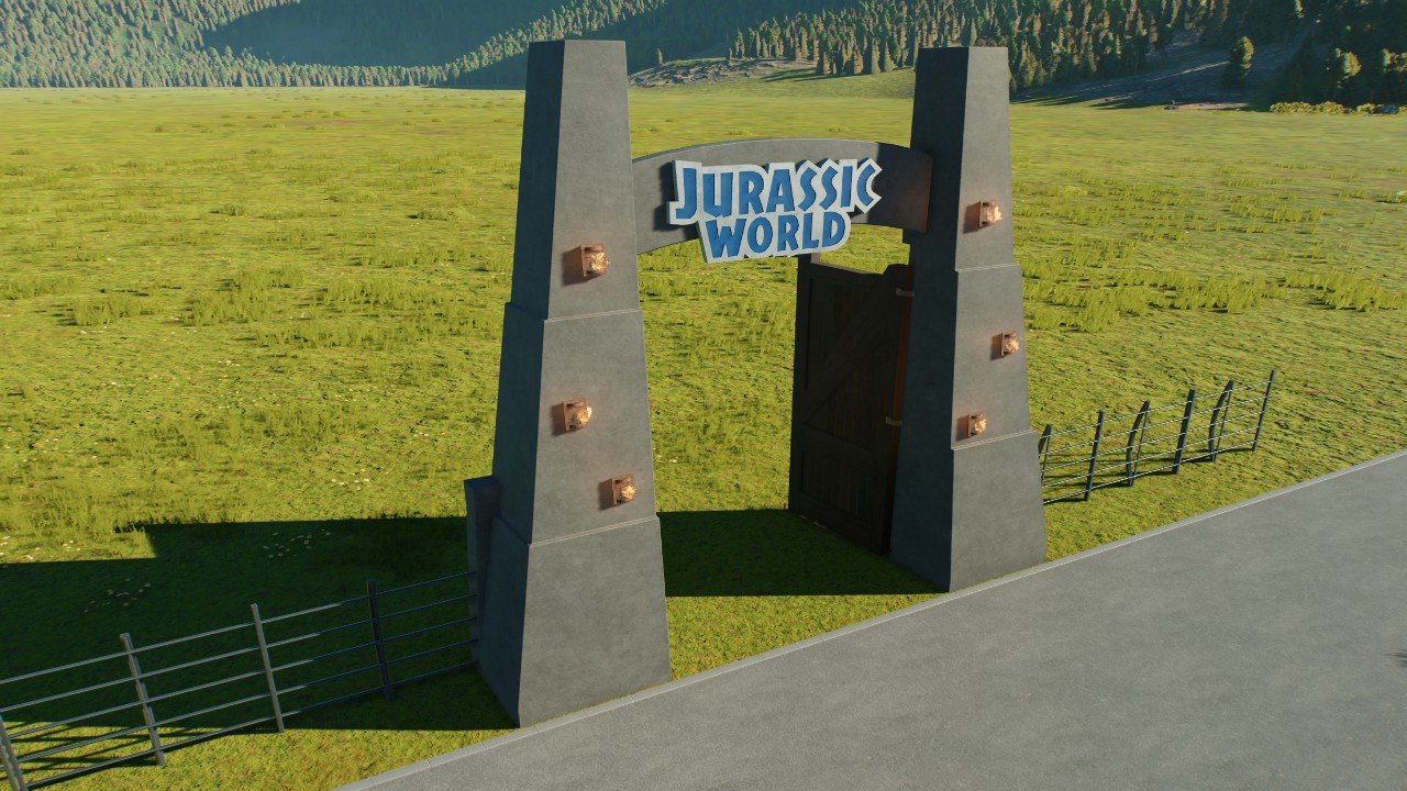 Puertas Jurassic World abiertas - Workshop - Jurassic World Evolution 3