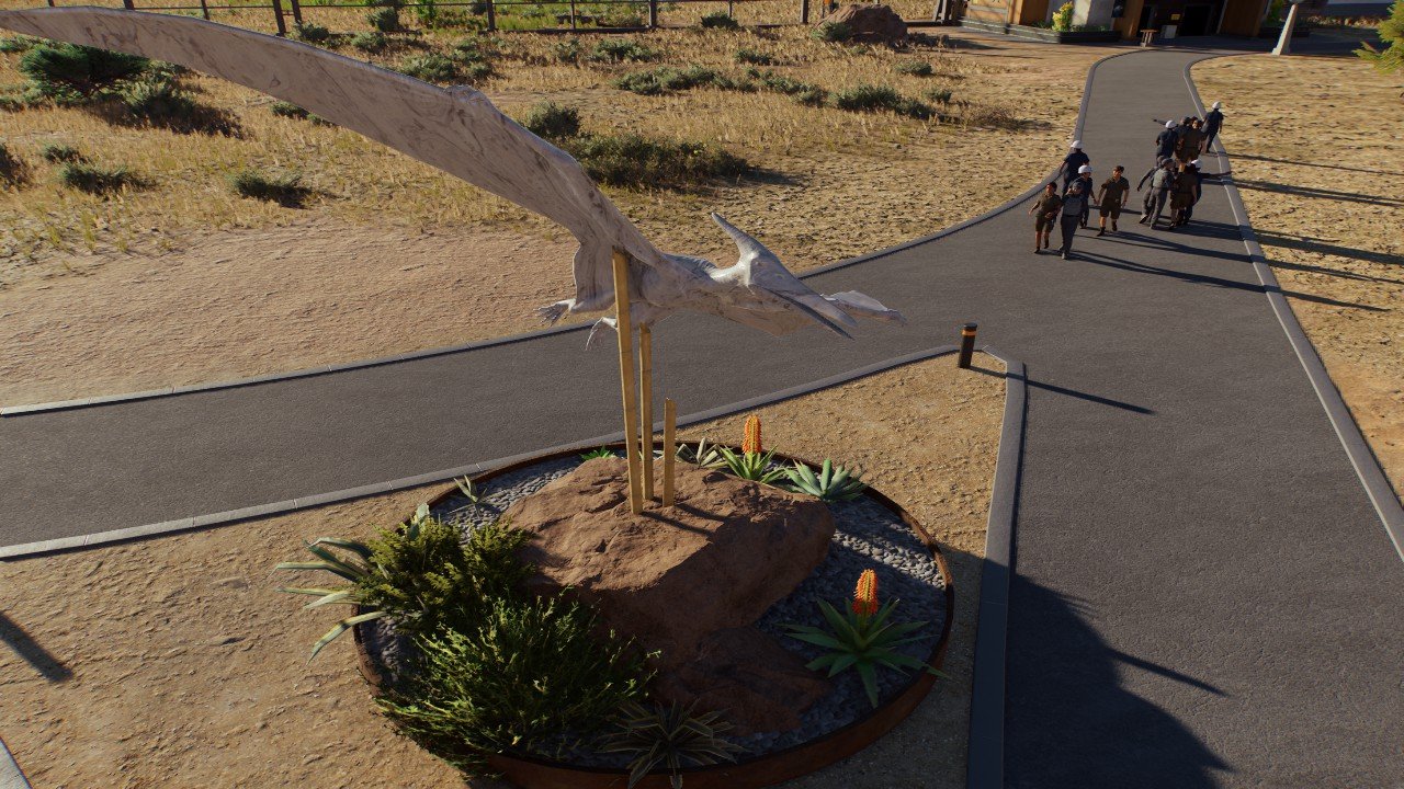 Pteranodon Statue - Workshop - Jurassic World Evolution 3