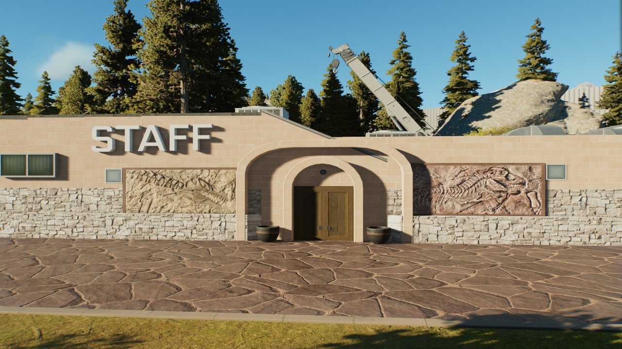 Disguised arrival point - Jurassic World Evolution 3 mod - Frontier ...