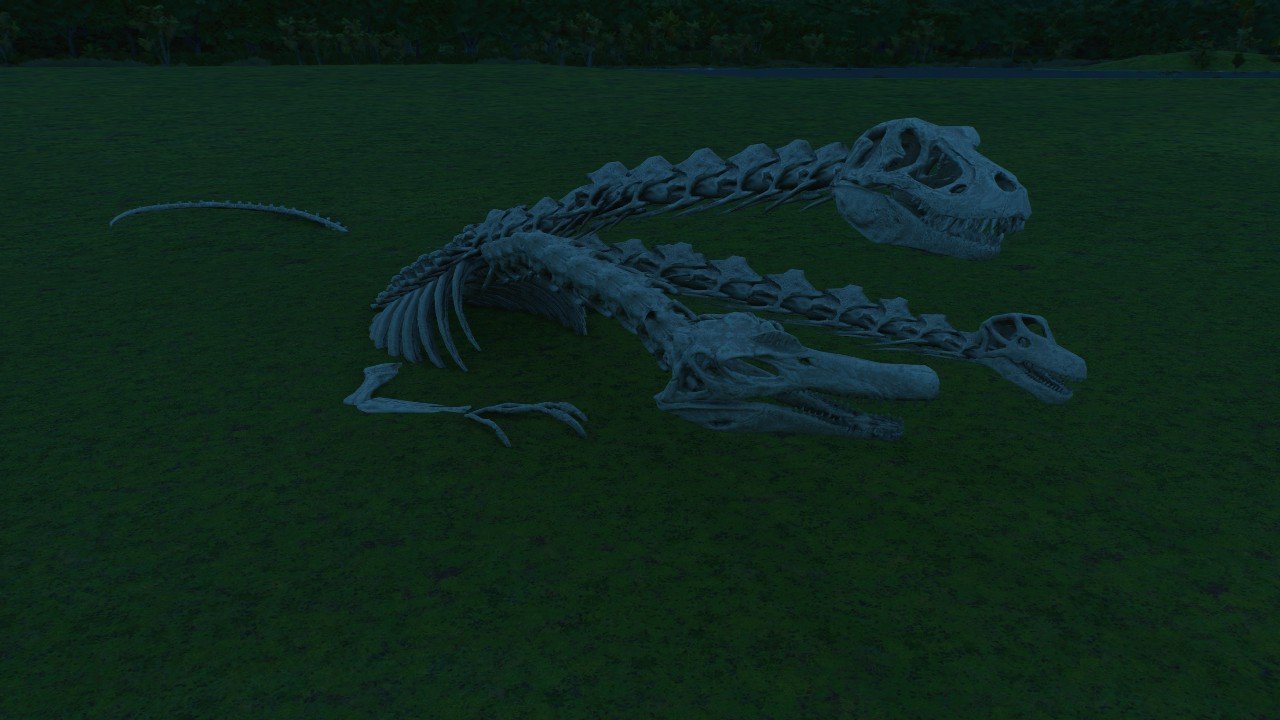 Hydra Skeleton - Workshop - Jurassic World Evolution 3