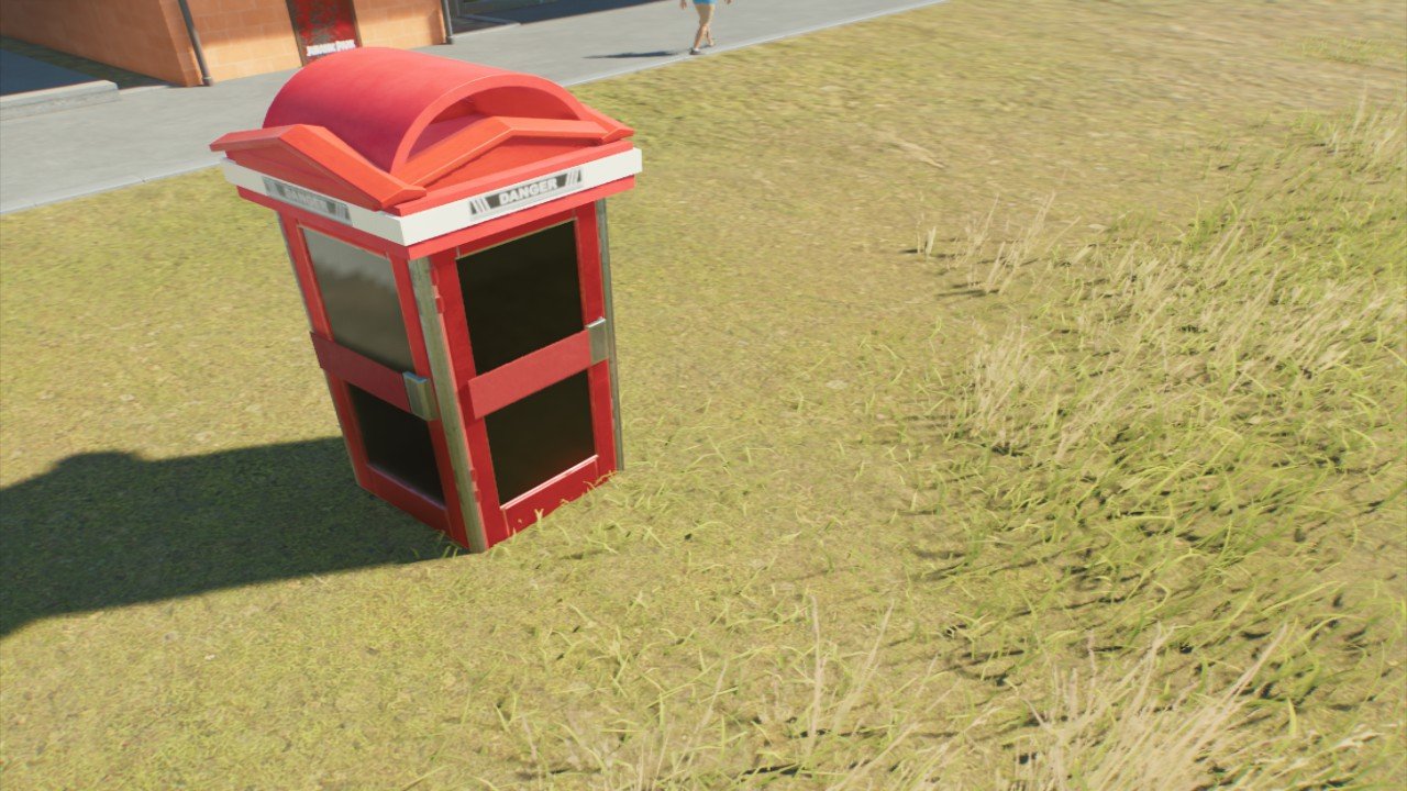 Red Phone Box - Workshop - Jurassic World Evolution 3