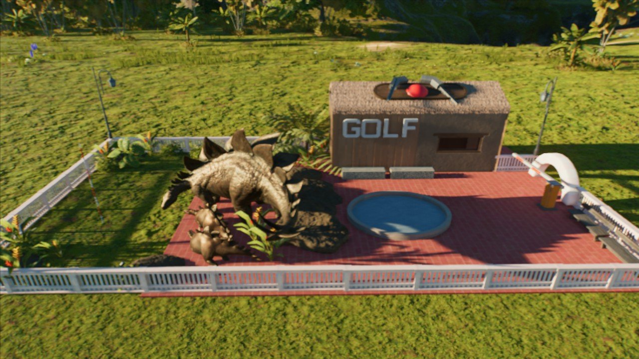 Zoo Tycoon - Stego Mini-Golf (Putt Putt) Course - Workshop - Jurassic ...