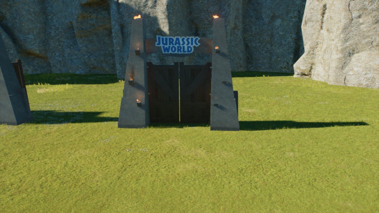 The Jurassic World Gate - Workshop - Jurassic World Evolution 3