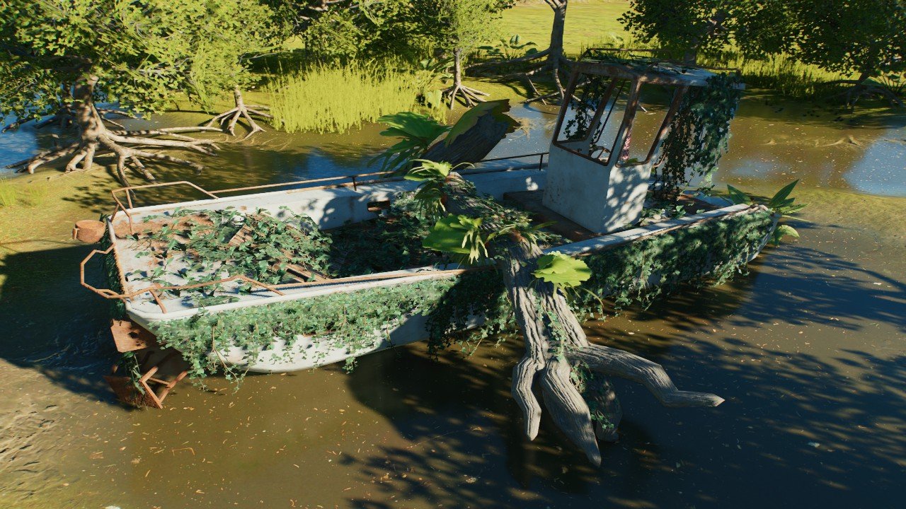Swamp boat - Workshop - Jurassic World Evolution 3