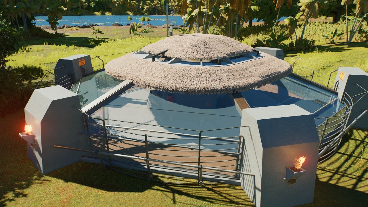 Jurassic Park Remote Gallery Dome - Workshop - Jurassic World Evolution 3